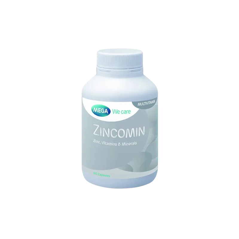 Zincomin 60 แคปซูล - โรงยา ฟาร์มาซี