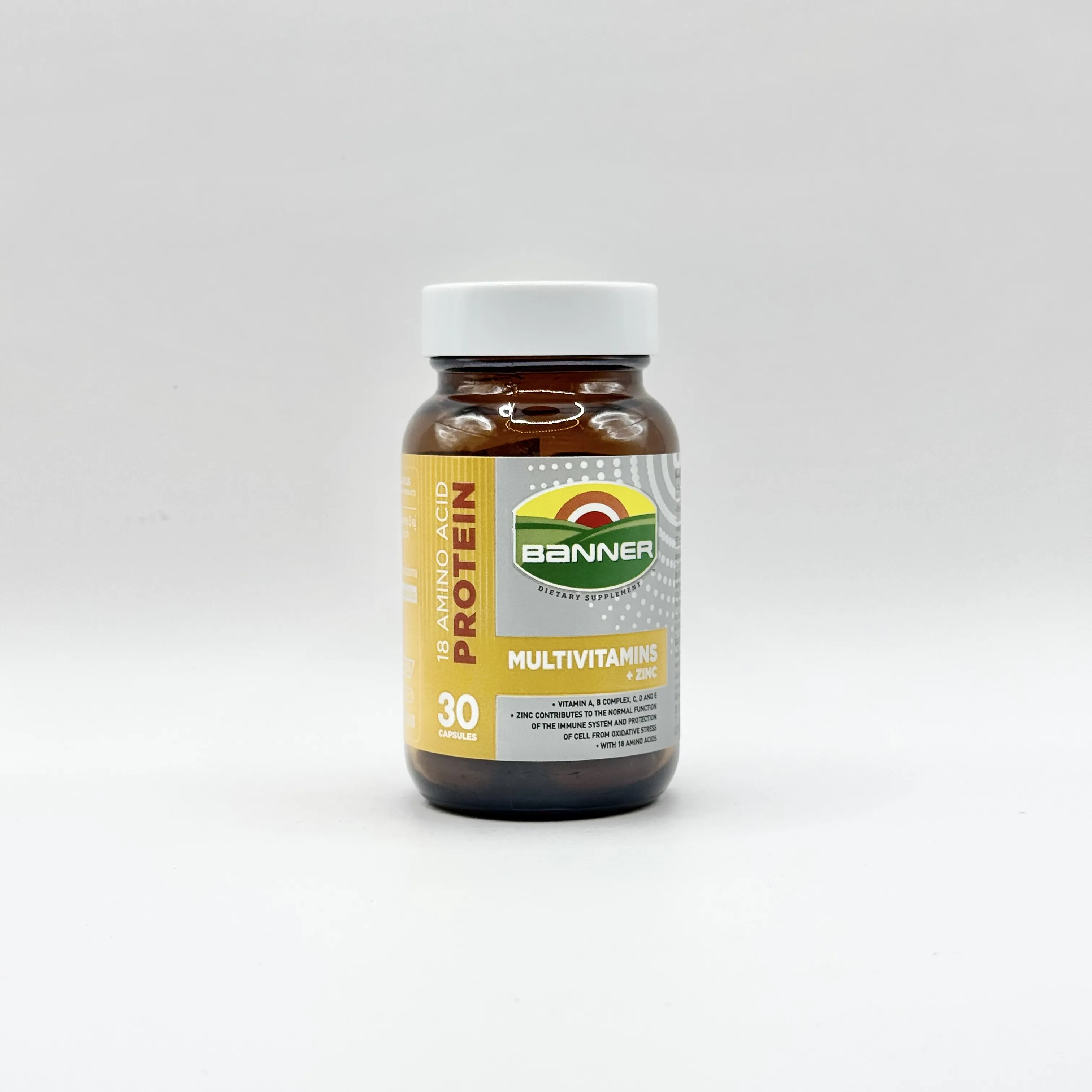 Banner Protein +Lecithin 30 แคปซูล - โรงยา ฟาร์มาซี